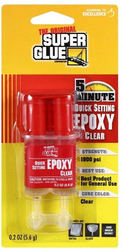 Clear Quick-Setting Epoxy